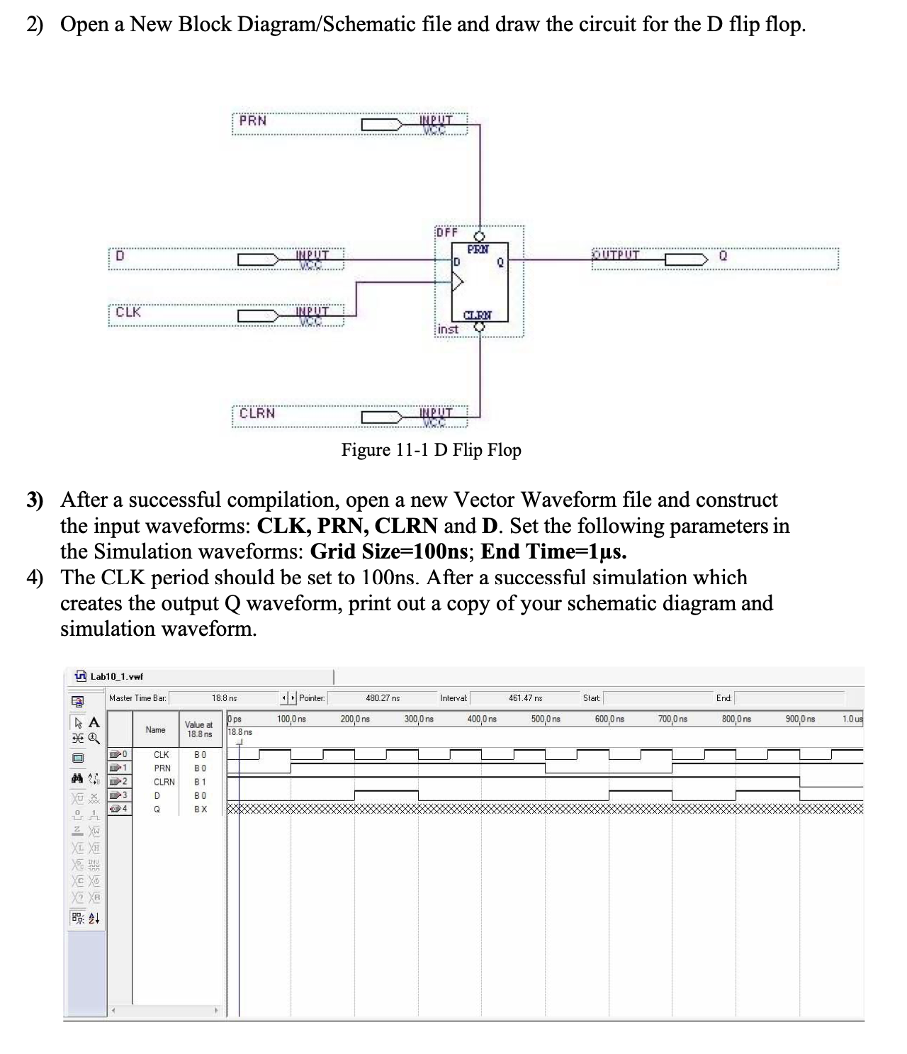 Solved Equipment/Parts Needed: PC (Altera Quartus II V13.0 | Chegg.com
