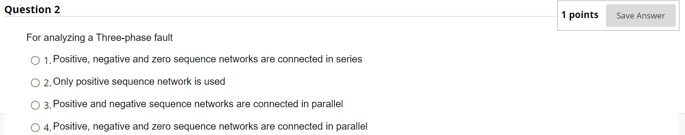 Solved For analyzing a Three-phase fault 1. Positive, | Chegg.com