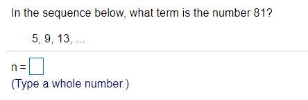 Solved Find the 14th term of the arithmetic sequence. 5, 13 | Chegg.com
