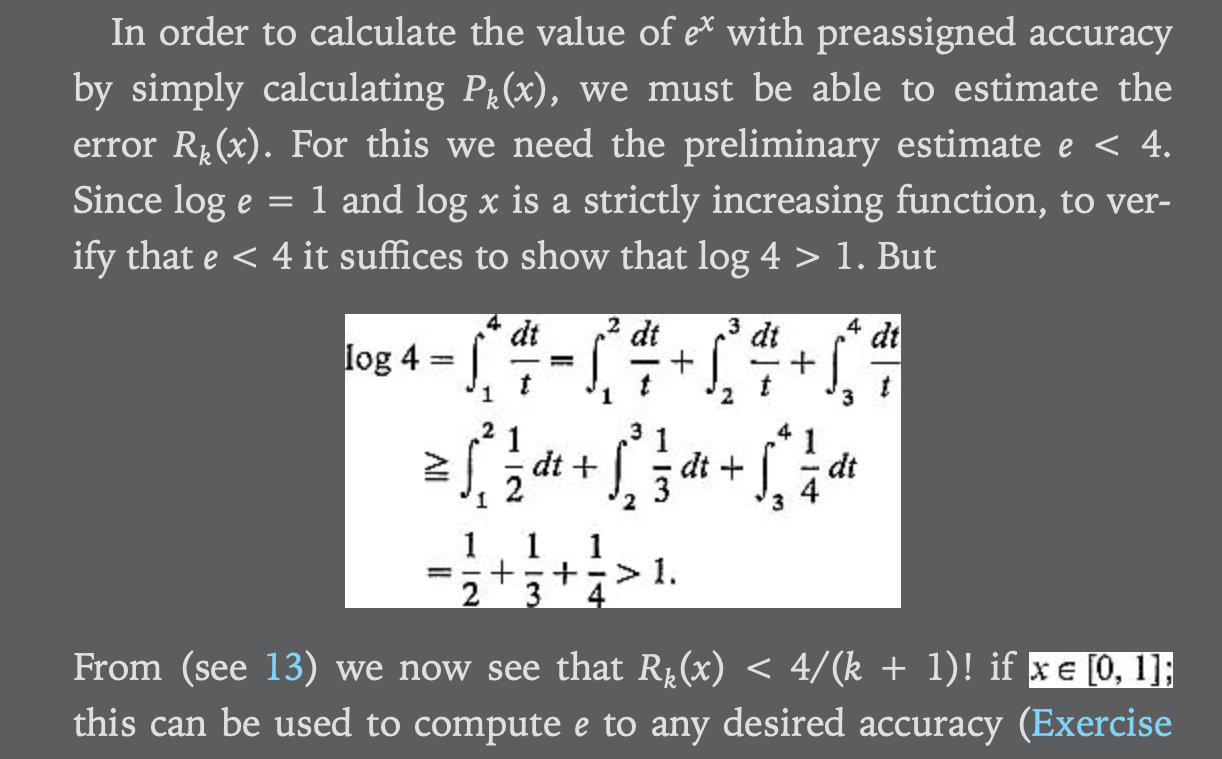 Solved Show that e = 2.718, accurate to three decimal | Chegg.com