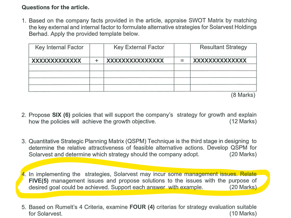 Solved SECTION A (70 MARKS) There are FIVE (5) questions in | Chegg.com
