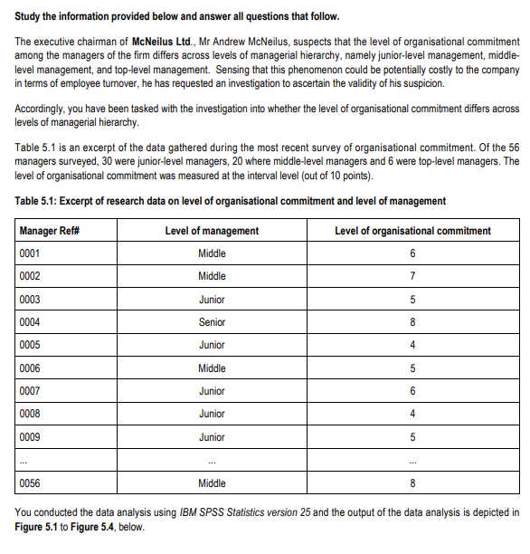 Solved Study the information provided below and answer all | Chegg.com