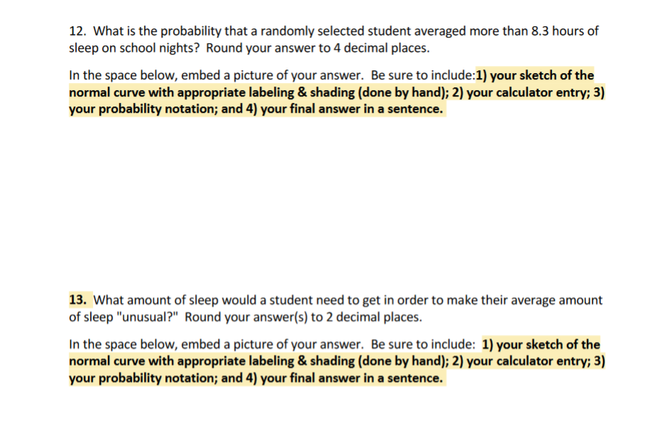 Solved For the remaining questions on the project, you will | Chegg.com