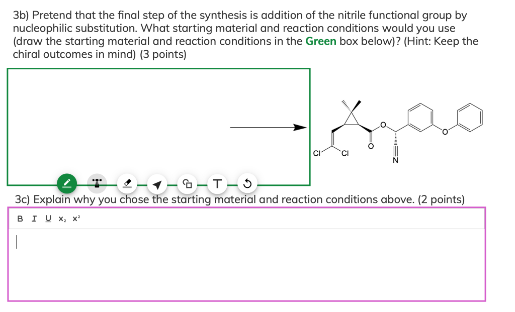 Solved 3a) Beta-Cypermethrin is a broad spectrum | Chegg.com