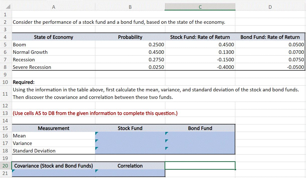Solved complete in = ﻿excel format. do not just give | Chegg.com