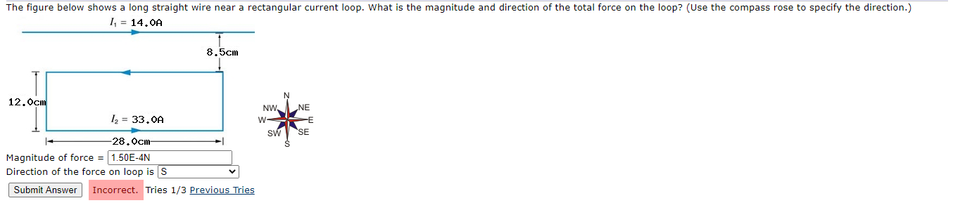 Solved The figure below shows a long straight wire near a | Chegg.com