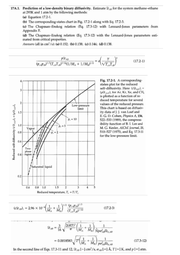 Solved 17a1 Prediction Of A Low Density Binary 