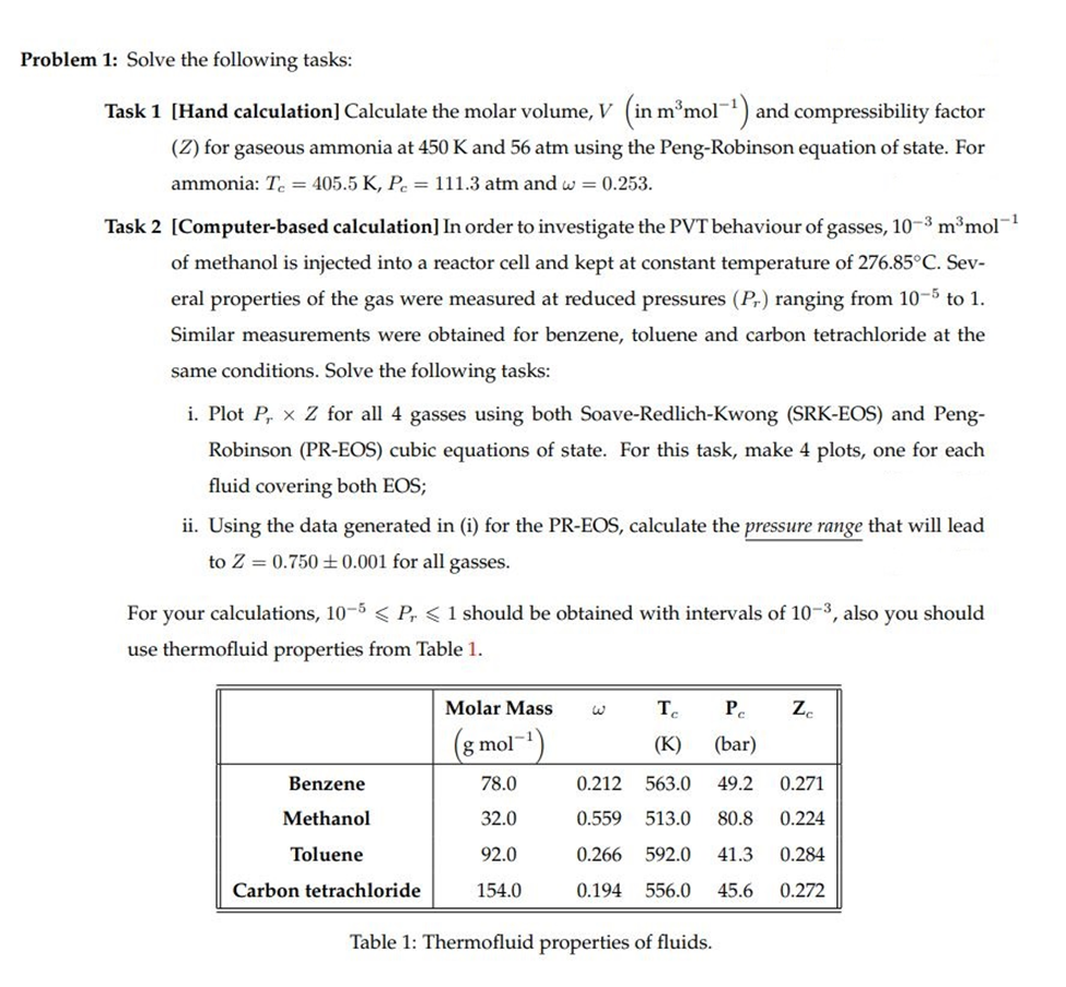 Solved m 1: Solve the following tasks: Task 1 [Hand | Chegg.com