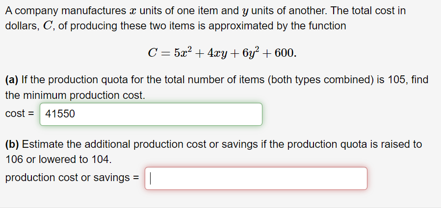 Solved I don't understand how to get only one answer for (b) | Chegg.com