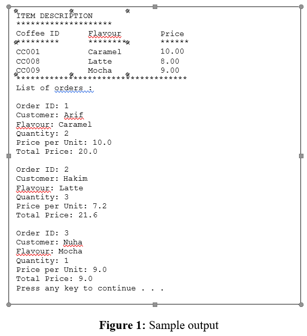 Solved You are given a Java source code ( TestOrder.java ) | Chegg.com