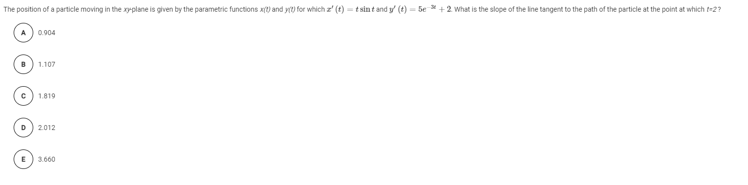Solved The position of a particle moving in the xy-plane is | Chegg.com