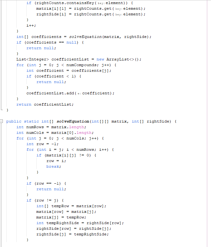 Solved Program Unable To Balance Chemical Equation What