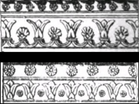 Solved A frieze pattern is a decoration made from repeated | Chegg.com