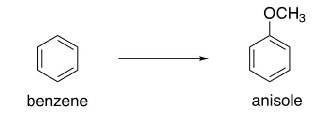 Solved Show the reaction reagents to make anisole from | Chegg.com