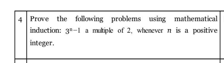 Solved 4 Prove the following the following problems using | Chegg.com