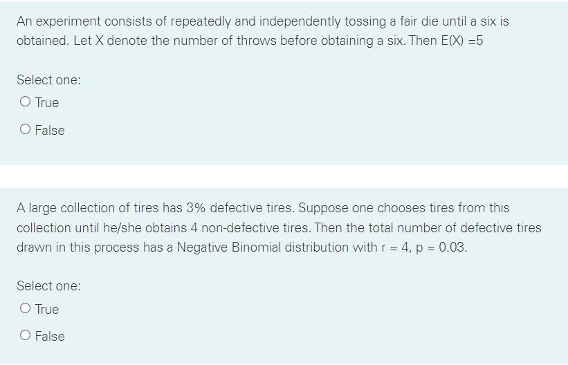 Solved An experiment consists of repeatedly and | Chegg.com