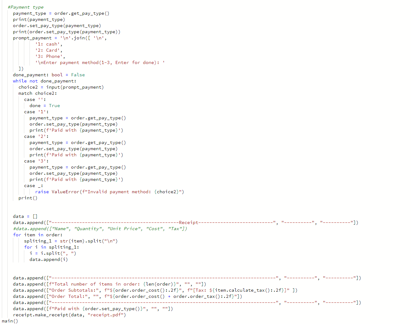 1 from enum import Enum from typing import Protocol | Chegg.com