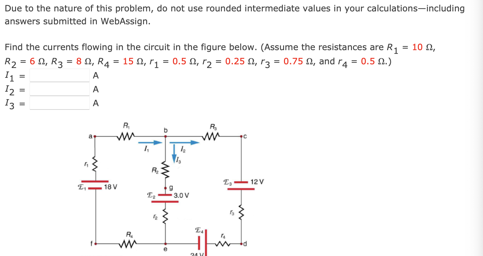 Due to the nature of this problem, do not use rounded | Chegg.com