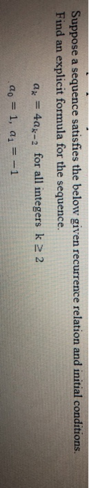Solved Suppose a sequence satisfies the below given | Chegg.com