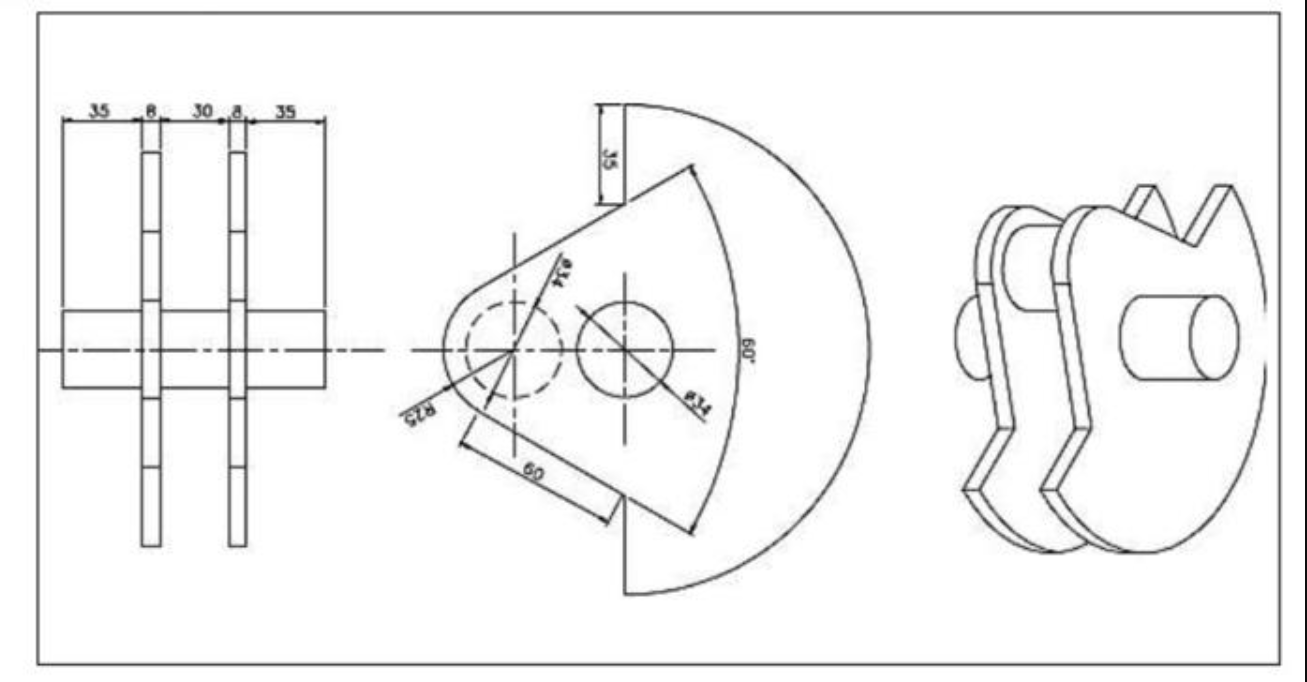 Solved Mechanical Design Engineering.Please make this design | Chegg.com