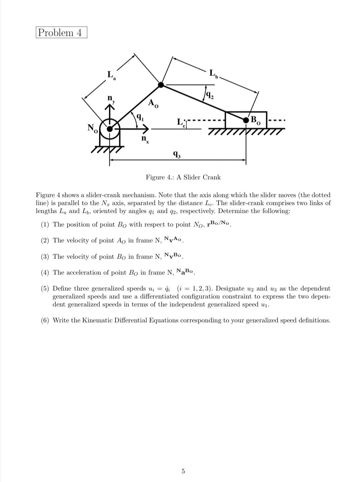 Solved Figure 4.: A Slider Crank Figure 4 shows a | Chegg.com Solved Figure 4.: A Slider Crank Figure 4 shows a | Chegg.com