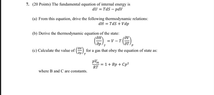 What Is The Equation For Internal Energy - Tessshebaylo