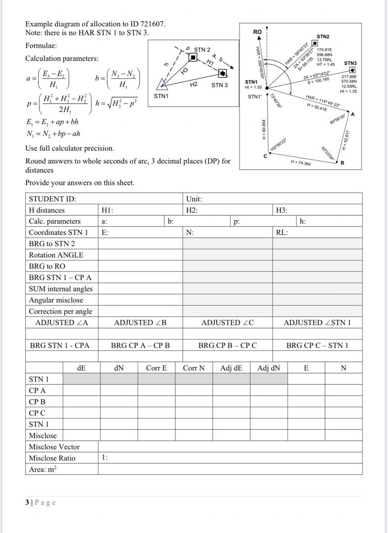 STN 2 E STN 2N HAR STN 10 HAR to STN2 ZA LO STN2 Sto | Chegg.com