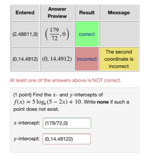 Solved Ive tried this and also tried the log value but it | Chegg.com