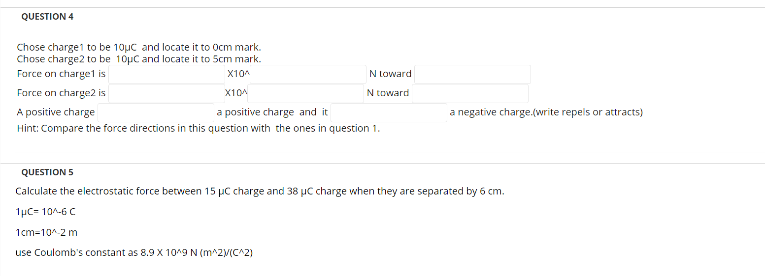 Solved QUESTION 4 Chose charge1 to be 10°C and locate it to | Chegg.com