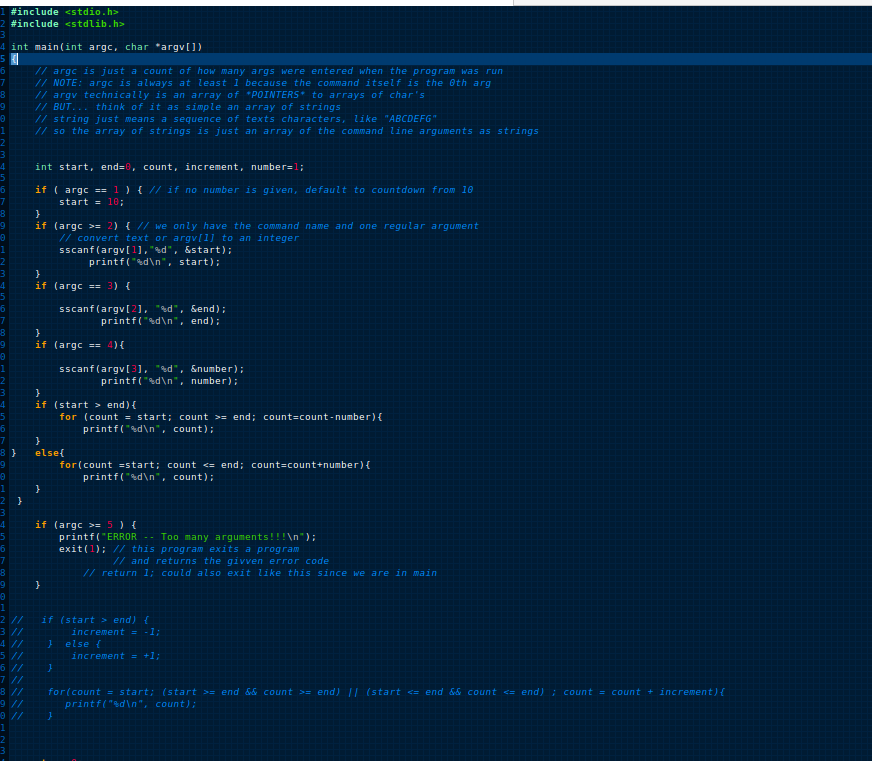 Solved (C PROGRAMMING) - Trying to get my code so if I put | Chegg.com
