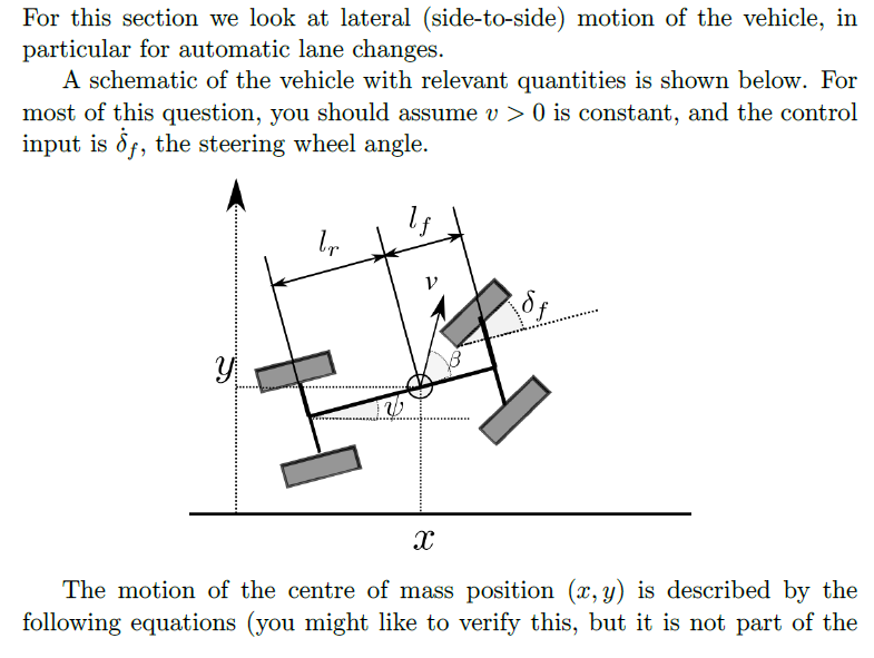 Solved For this section we look at lateral (side-to-side) | Chegg.com