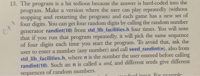 Solved The program is a bit tedious because the answer is | Chegg.com