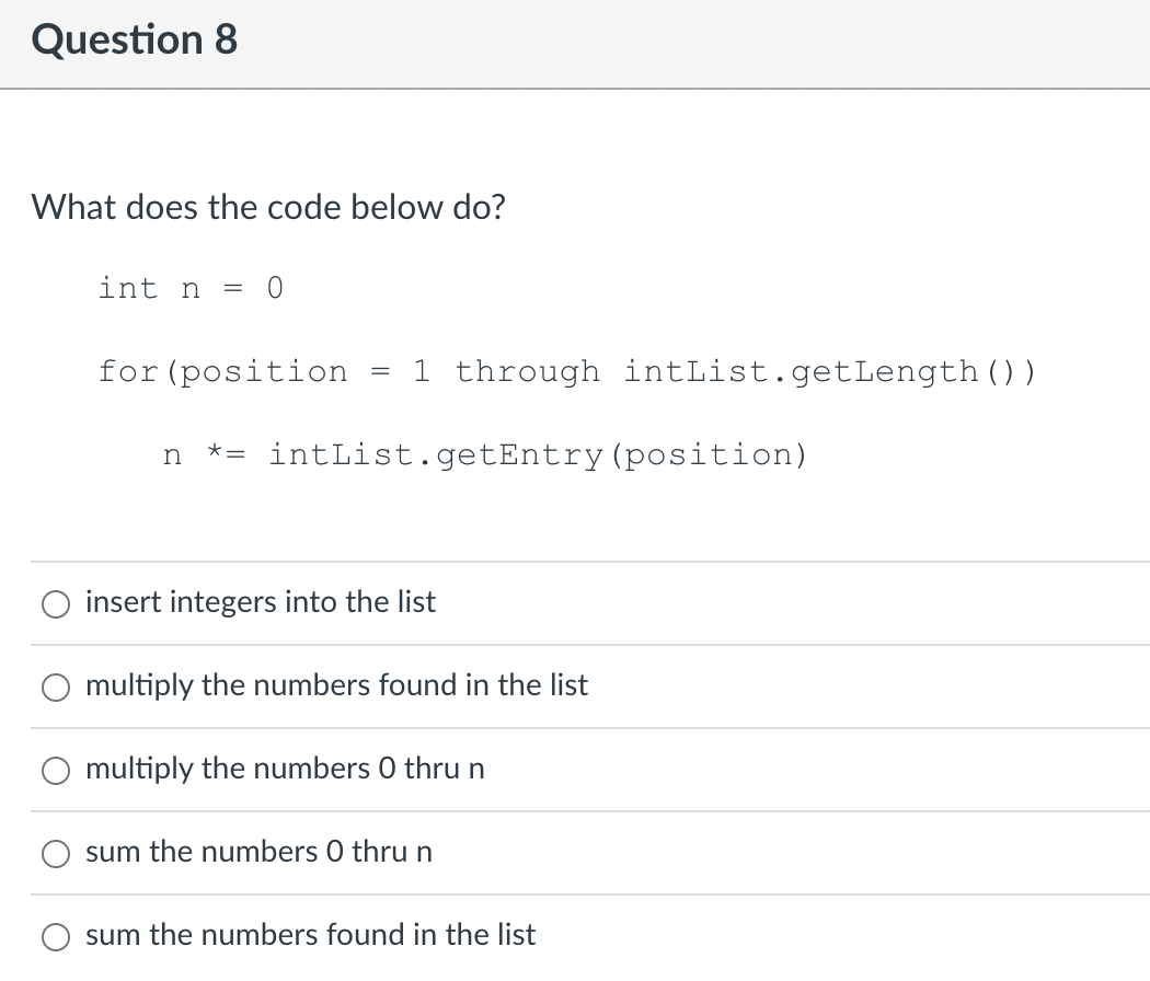 Solved Question 7 2 pts A stack is initially empty, then the | Chegg.com