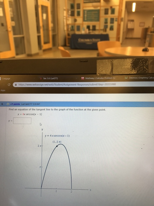 Solved Sec 3.6 (LarETT M Mathway Calculus Problem Desmos | | Chegg.com