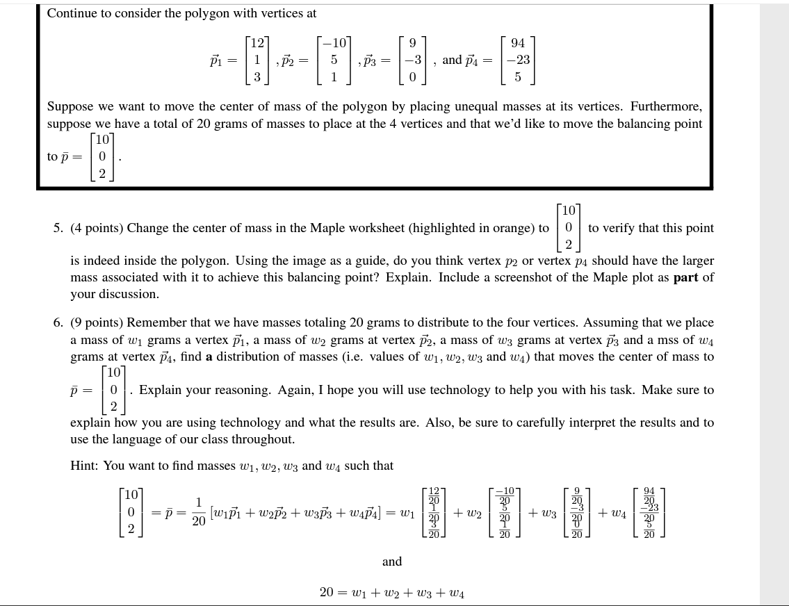[Solved]: Need help with problem 6. Continue to consider t