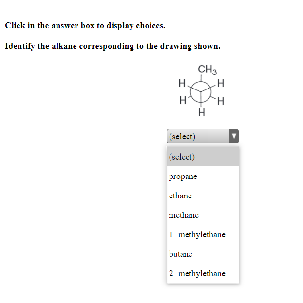 Solved Click in the answer box to display choices. Identify | Chegg.com