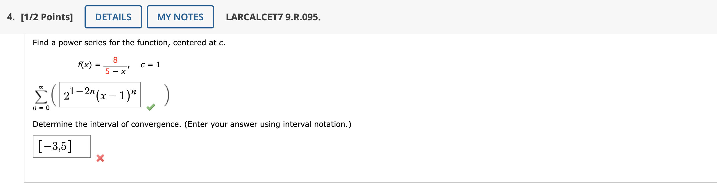 Solved Find a power series for the function, centered at | Chegg.com