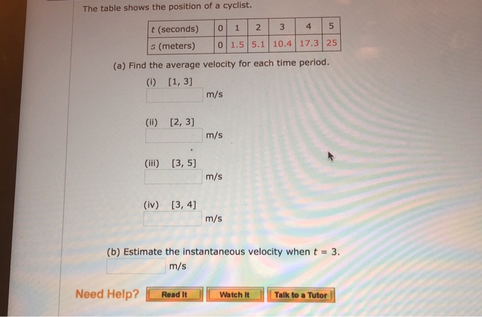 Solved 3. O 0/5 points Previous Answers SCalcET8 2.1.005. If | Chegg.com