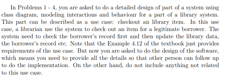 Solved In Problems 1−4, you are asked to do a detailed | Chegg.com