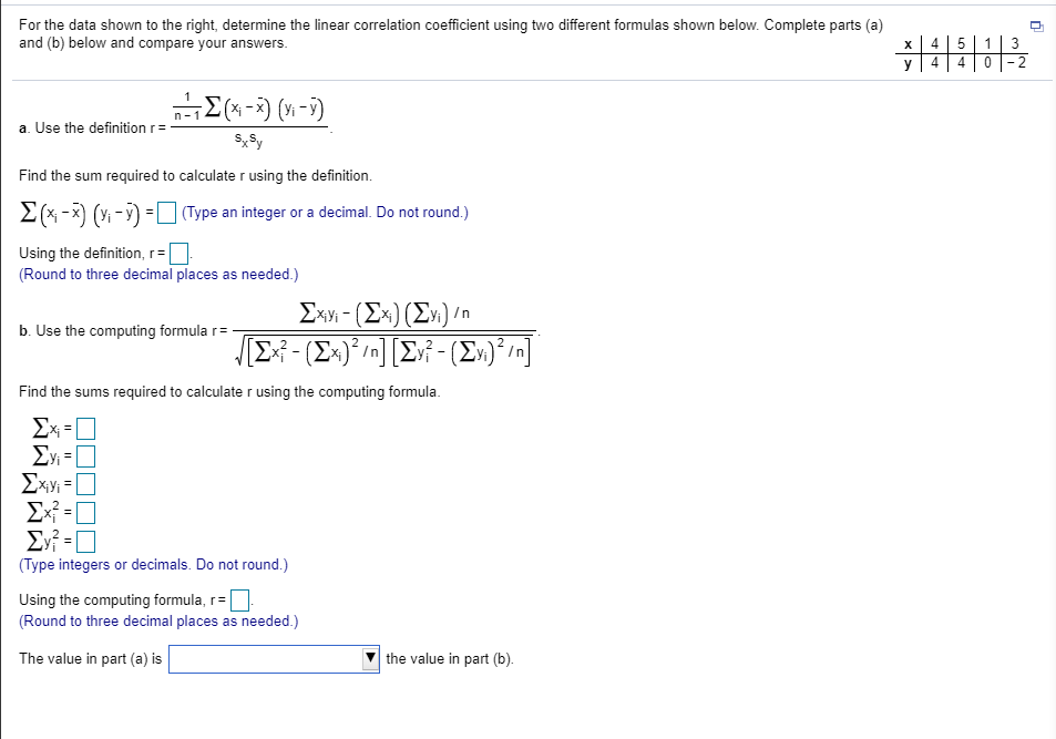 Solved For The Data Shown To The Right Determine The Linear Chegg solved-for-the-data-shown-to-the-right-determine-the-linear-chegg