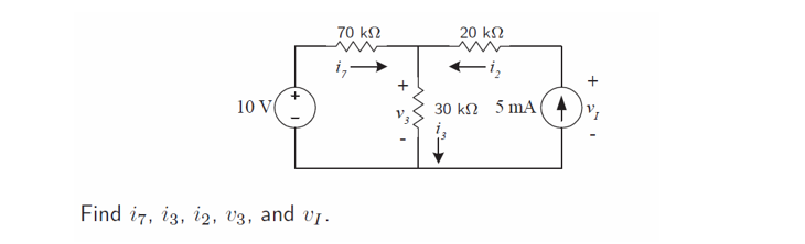 Solved Write down the circuit equations and relationships in | Chegg.com