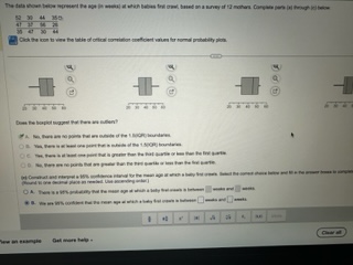Solved c)Construct and interpret a 95 % confidence interval | Chegg.com