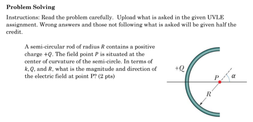 Solved Problem Solving Instructions: Read the problem | Chegg.com