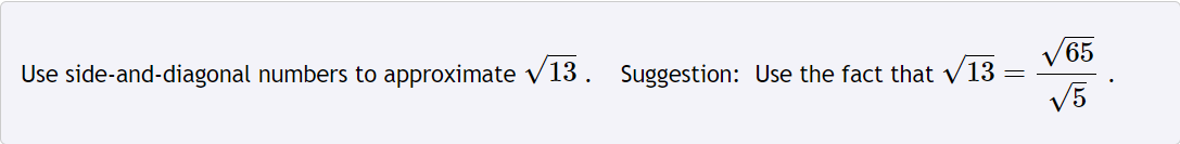 Solved Find a side and diagonal relationship for N2+1.Find a | Chegg.com