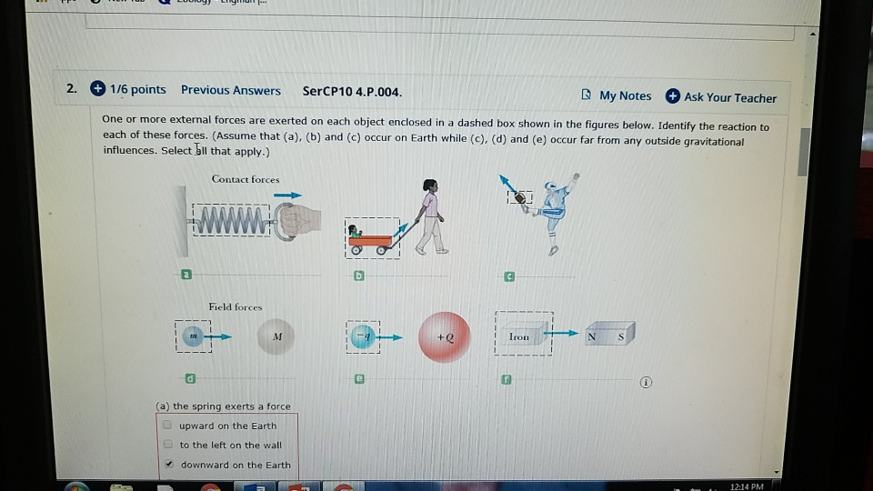 Solved 2. 1/6 points Previous Answers SerCP10 4.P.004. My | Chegg.com Solved 2. 1/6 points Previous Answers SerCP10 4.P.004. My | Chegg.com