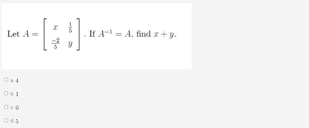 Solved Let A be a 3 x 5 matrix with rank 3. For the linear | Chegg.com