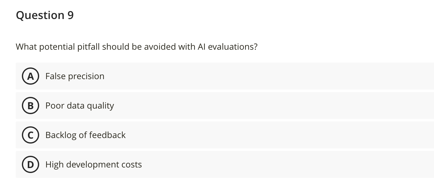Solved Question 9What potential pitfall should be avoided | Chegg.com
