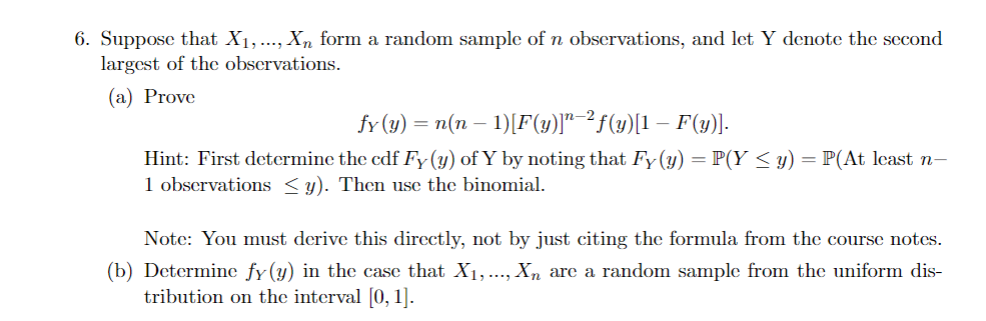 Suppose that X1,…,Xn form a random sample of n | Chegg.com
