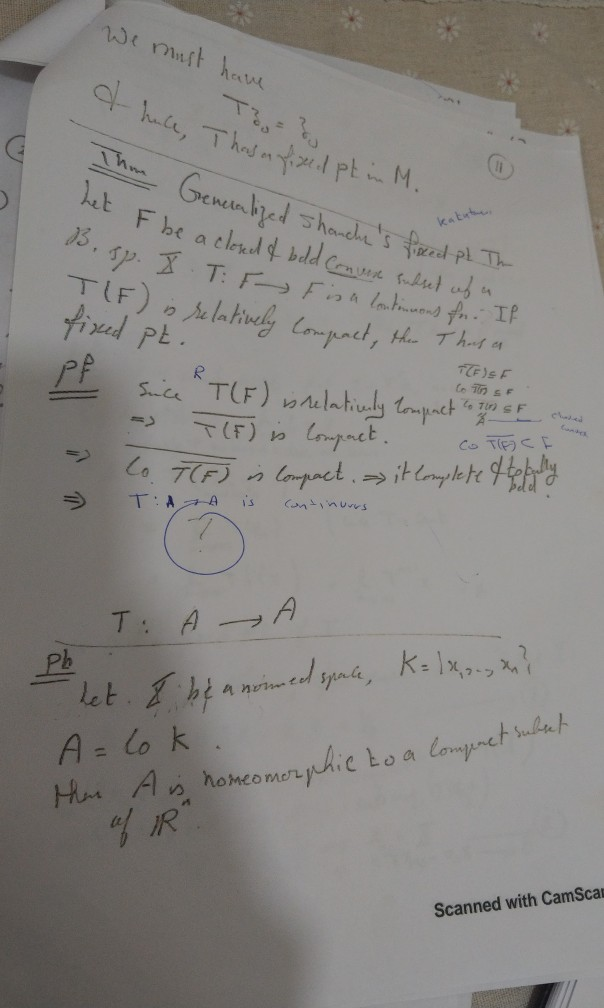 (generalization of Schauder’s fixed point theorem). | Chegg.com (generalization of Schauder’s fixed point theorem). | Chegg.com
