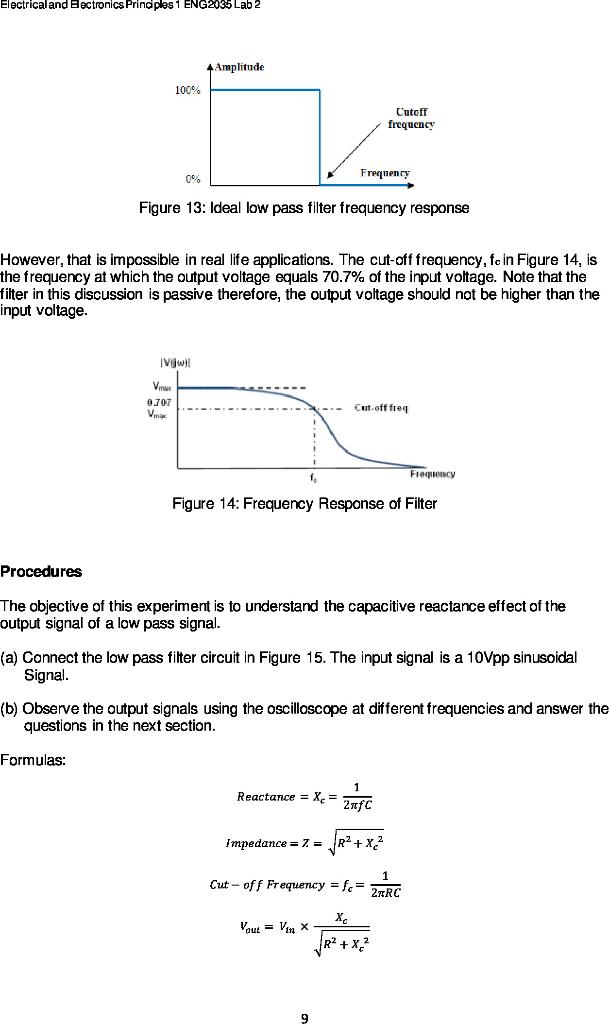 Solved Objective: Experiment 1: Introduction to AC Signals | Chegg.com